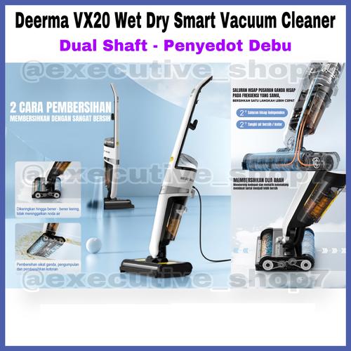 Jual Deerma VX20 Wet Dry Smart Vacuum Cleaner - Dual Shaft - Penyedot Debu - Kota Pekanbaru ...