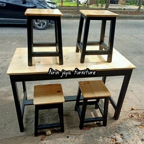 Jual SET MEJA MAKAN MEJA RESTO MEJA CAFFE.RESTO.MINIMALIS - Putih ...