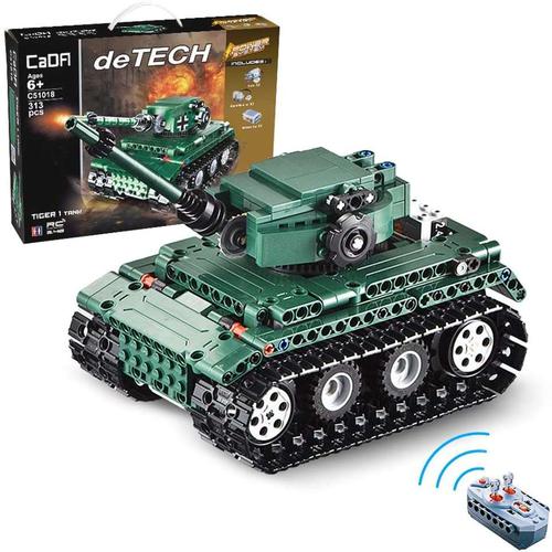 Promo Double E CADA Bricks Tiger 1 Tank C51018W 2.4Ghz RC Cicil 0% 3x ...