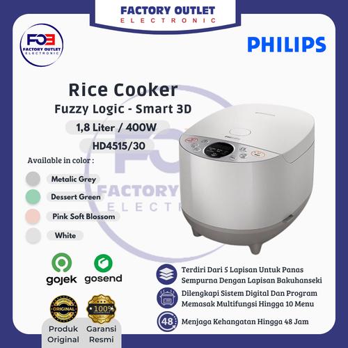 Jual Philips Digital Rice Cooker HD4515/30 - Metallic Grey - Kota ...