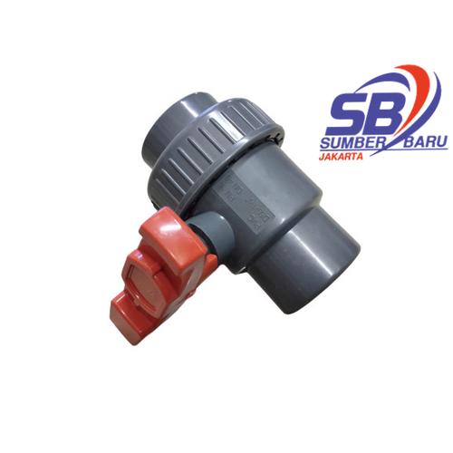 Jual Ball Valve Balvalve Watermur Water Mur PVC Polos 1 1/2 11/2" Mdl ...