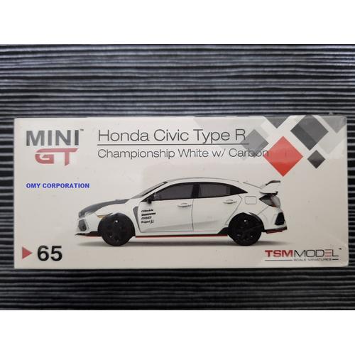 Jual Mini GT Civic Type R Championship White Carbon MiniGT No. 65 TSM ...