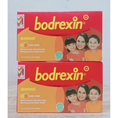 Jual BODREXIN ANAK TABLET HISAP JERUK (1 BOX ISI 16 tablet) - obat ...