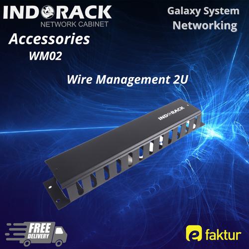 Jual Wire Management Panel 2U Wiring Management WM02 - Kota Bandung ...