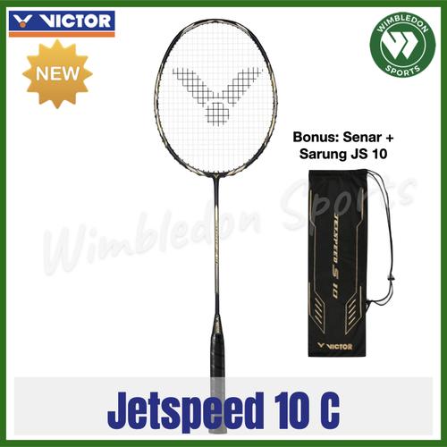 Jual Raket Badminton Victor Jetspeed S 10 C / Raket Victor JS-10 C - 4U ...