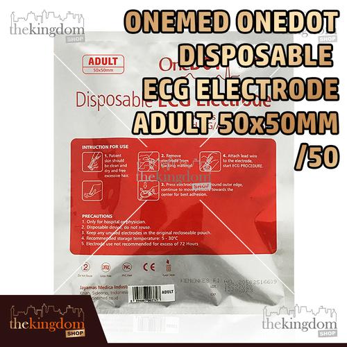 Jual Onemed OneDot Disposable ECG Electrode /50 Elektroda EKG Adult ...