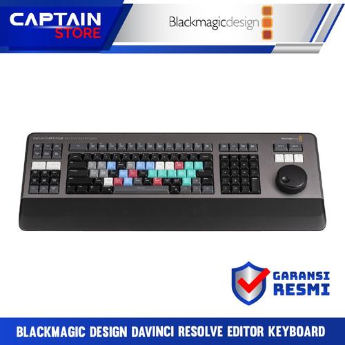 Promo Blackmagic Design DaVinci Resolve Editor Keyboard - Jakarta Pusat ...