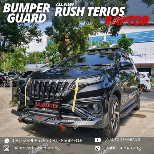Jual Tanduk Towing Bumper All New Rush Terios Guard Besi Rhino Raptor ...