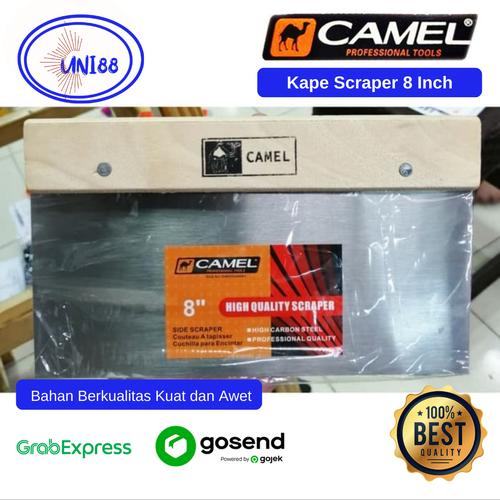 Jual Kape Scraper Stainless Kape Dempul Gagang Kayu Skrap Kompon Besi ...