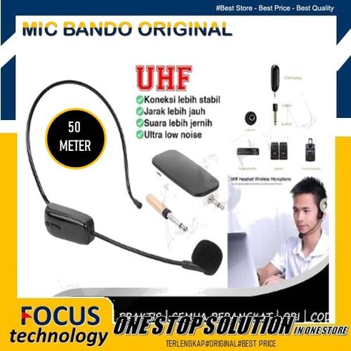 Jual mic wireless bando imam, presentasi, Youtuber - 1 Mic Taff - Kota ...
