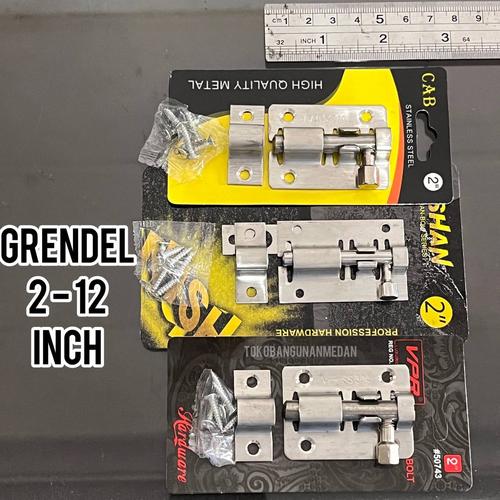 Jual Grendel Pintu / Jendela Stainless Tebal / Selot Pintu Jendela CAB ...