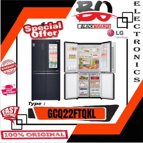 Jual LG KULKAS 4 PINTU GC-Q22FTQKL MULTI DOOR InstaView GCQ22FTQKL - Jakarta Selatan - Black ...