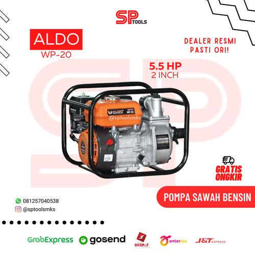 Jual POMPA AIR BENSIN ALCON ALKON 2" 2 INCH 5.5 HP IRIGASI SAWAH ALDO ...
