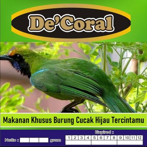 Jual Makanan Burung Cucak Hijau | Pakan Burung Cucak Ijo | Cica Daun ...