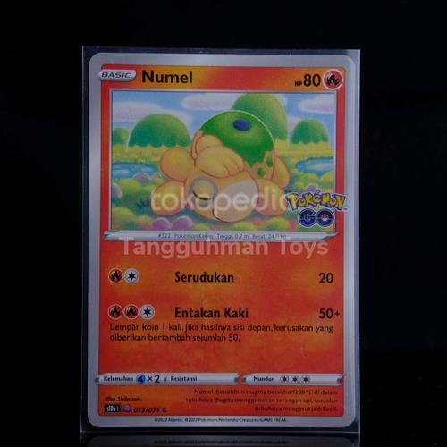 Jual DITTO Numel Pokemon GO S10b 013/071 C - Kartu TCG Pokemon ...