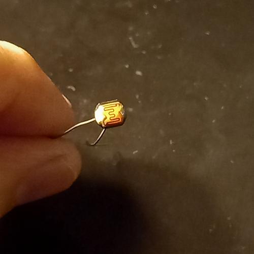 Jual LDR HD Light Dependent Resistor Sensor Cahaya Photoresistor 4mm ...