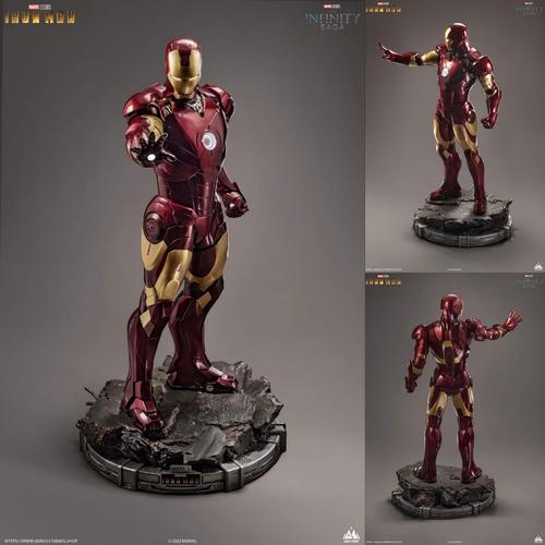 Jual Queen Studios 1/2 Iron Man Mark III Statue - Clean Version - Kota ...