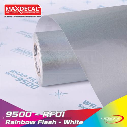 Jual [ROLL] MAXDECAL 9500 RF01 WHITE Rainbow Flash Psychedelic Premium ...
