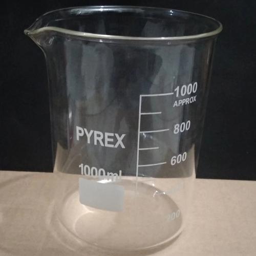 Jual PYREX Beaker Glass 1000ml gelas piala 1000ml - Kab. Bekasi ...