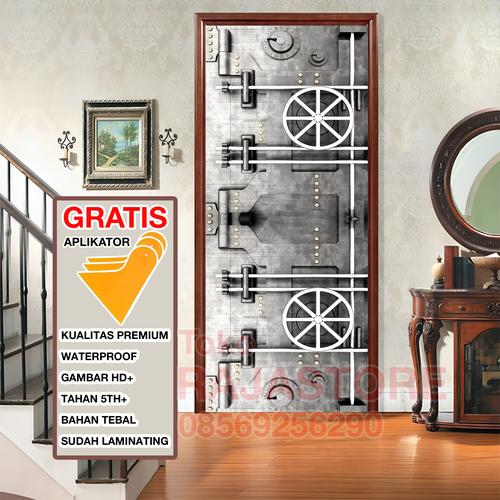 Jual Stiker Pintu Kamar Motif 3D AA - AA5, 40x120 cm - Kota Tangerang ...