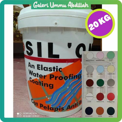 Jual Silon Waterproofing Cat Pelapis Anti Bocor Silon 20 Kg - Misty ...