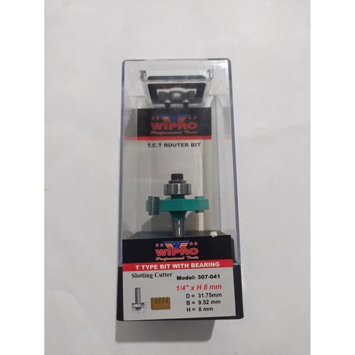 Jual WIPRO MATA PROFIL ROUTER SLOTTING CUTTER 1/4" X H 8MM 307-041 ...
