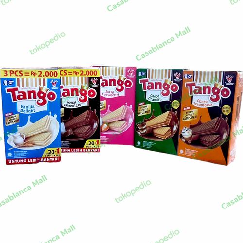 Jual Tango Wafer BOX [20pcs x 7gr] - Tiramisu - Kota Bandung ...