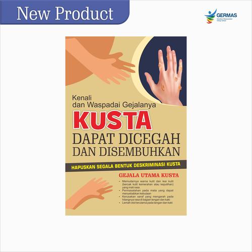 Jual Poster Waspada Kusta, Poster Kusta, Poster Kesehatan - Poster B - Kab. Sleman - Syafana ...
