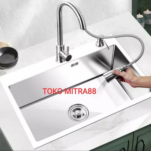 Jual Kitchen Sink JKM 8050 Stainless Sus 304 Bak cuci piring 1 lobang ...