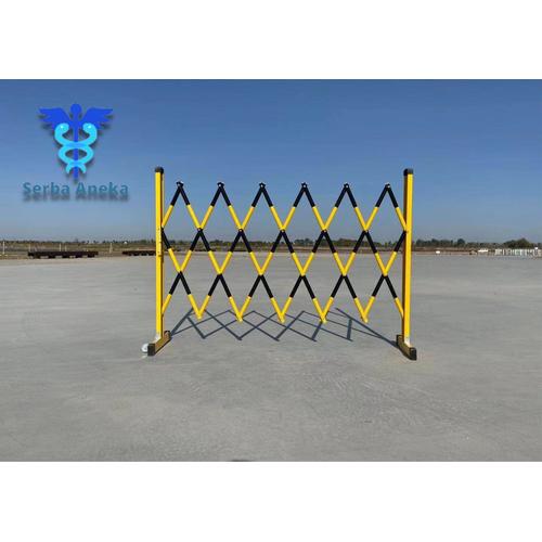 Jual Portable Barrie Gate Expandable / Security Road Pembatas Jalan ...
