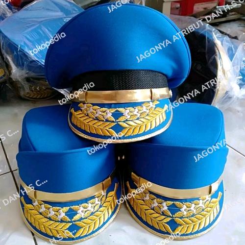 Jual topi pet paskibraka || pet paskibra || Logo request pemesanan ...
