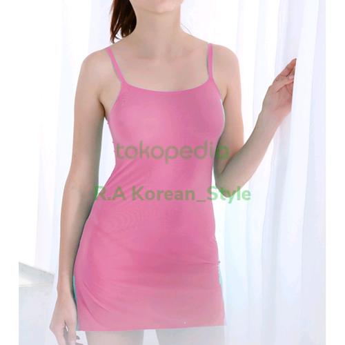 Jual Mini Dress Sexy Wanita Korean Style Bodycon Dress Ketat Tali - biru navy, M - Kab. Cirebon ...