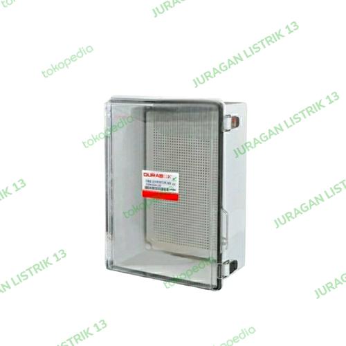 Jual Box Panel Plastik ABS 250×350×150mm transparant +Base Plate ...