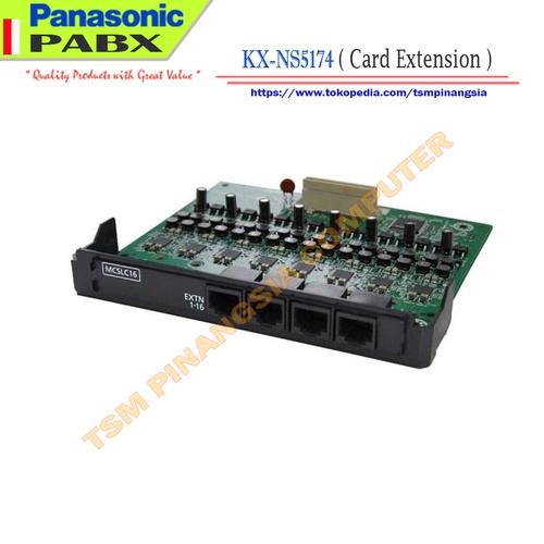 Jual Card Pabx Panasonic KX-NS5174 / Card Extension DLC KX-NS 5174 ...