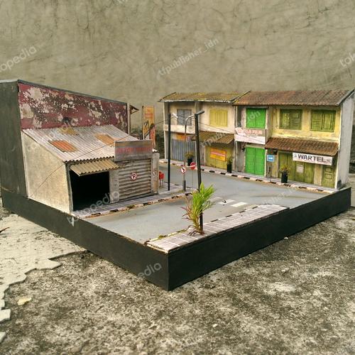 Jual Miniatur / Diorama / Maket / Replika Kota Lama skala 1:64 - Kota ...