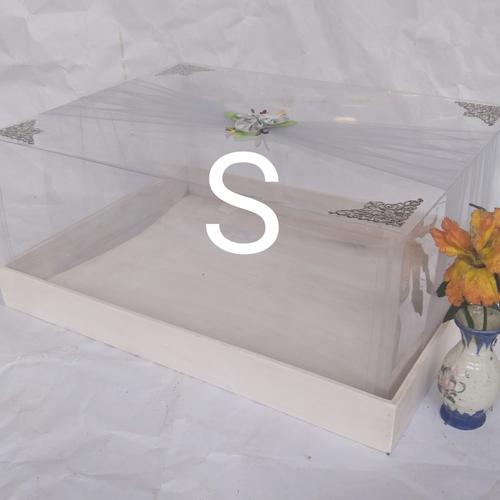 Jual BOX/KOTAK HANTARAN PERNiKAHAN/BOX SESERAHAN KAYU JATI-Duco Putih ...
