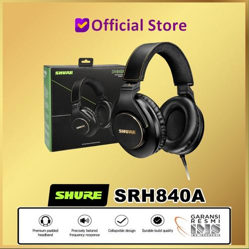Promo Shure SRH840A SRH840 SRH 840 Professional Studio Headphones ...