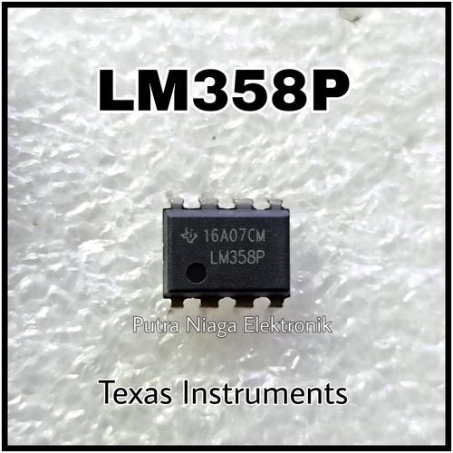 Jual ic LM358 Dip 8 Pin LM358N LM358P Dual Op Amp - Texas Instrumen ...
