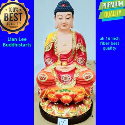 Jual patung Buddha fuo fut hudcu hudcouw seciamoni uk 12 inch fiber ...