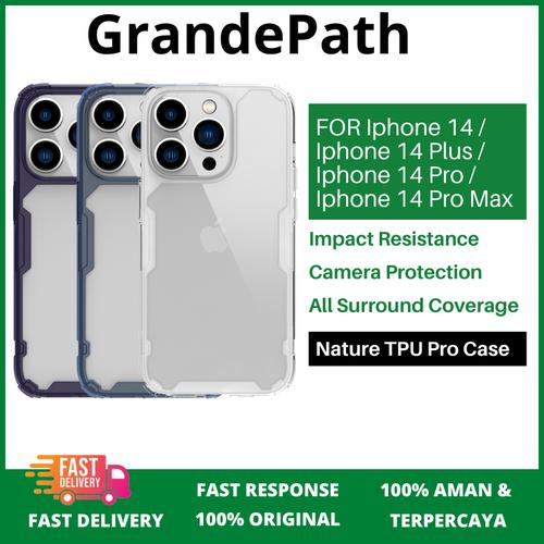 Jual Case Iphone 14 / Plus / Pro / Pro Max NILLKIN Nature Pro Hybrid ...
