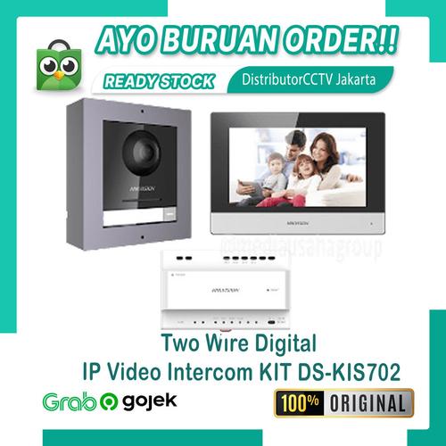 Jual Two Wire Digital IP Video Intercom KIT DS-KIS702 - Jakarta Pusat ...
