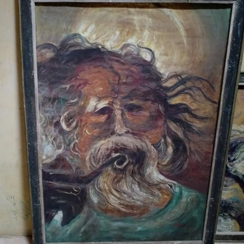 Jual LUKISAN KUNO - Karya Maestro Affandi Lukisan Langka Tahun 1943 ...