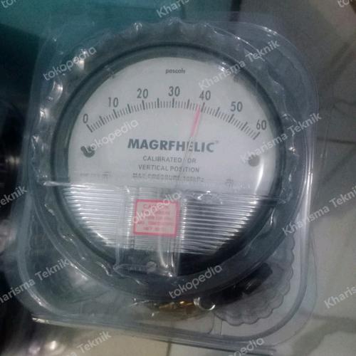 Jual Dwyer Magnehelic 0~60pa Micro Differential Pressure Gage TE2000 - Magne 0~60 pa - Kab ...