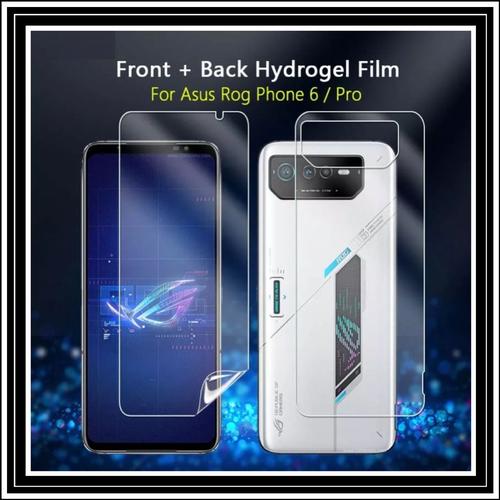 Jual ASUS ROG PHONE 6 / 6 PRO ANTI GORES FRONT BACK HYDROGEL CLEAR ...