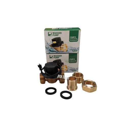 Jual Flow Switch Wasser Otomatis Pompa Booster / Flow Switch 1 Inch ...