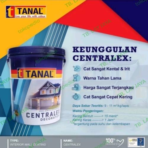 Jual Cat Tembok Interior Tanal Centralex White - GALON - 4,5Kg ...