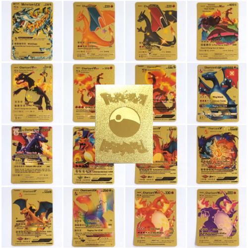 Jual Kartu Pokemon Charizard Vmax V Evolution Mega GX Emas Gold Card Import - VMax ClawS Blk ...