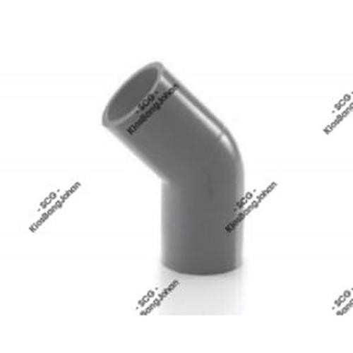 Jual [ SCG ] Keni / Knee / L / Elbow 45° Fitting PVC 1/2" - 3/4" ( ORI ...