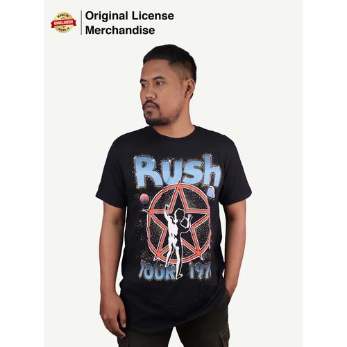 Promo Kaos Rock Band Musik Ori Dewasa Pria Unisex Premium Katun RUSH Vortex - M - Kota Bandung ...