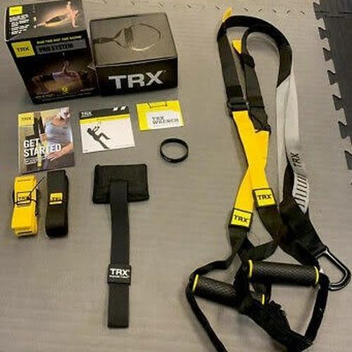 Promo new trx pro 9 p9 suspension kit training home gym tali fitness ...